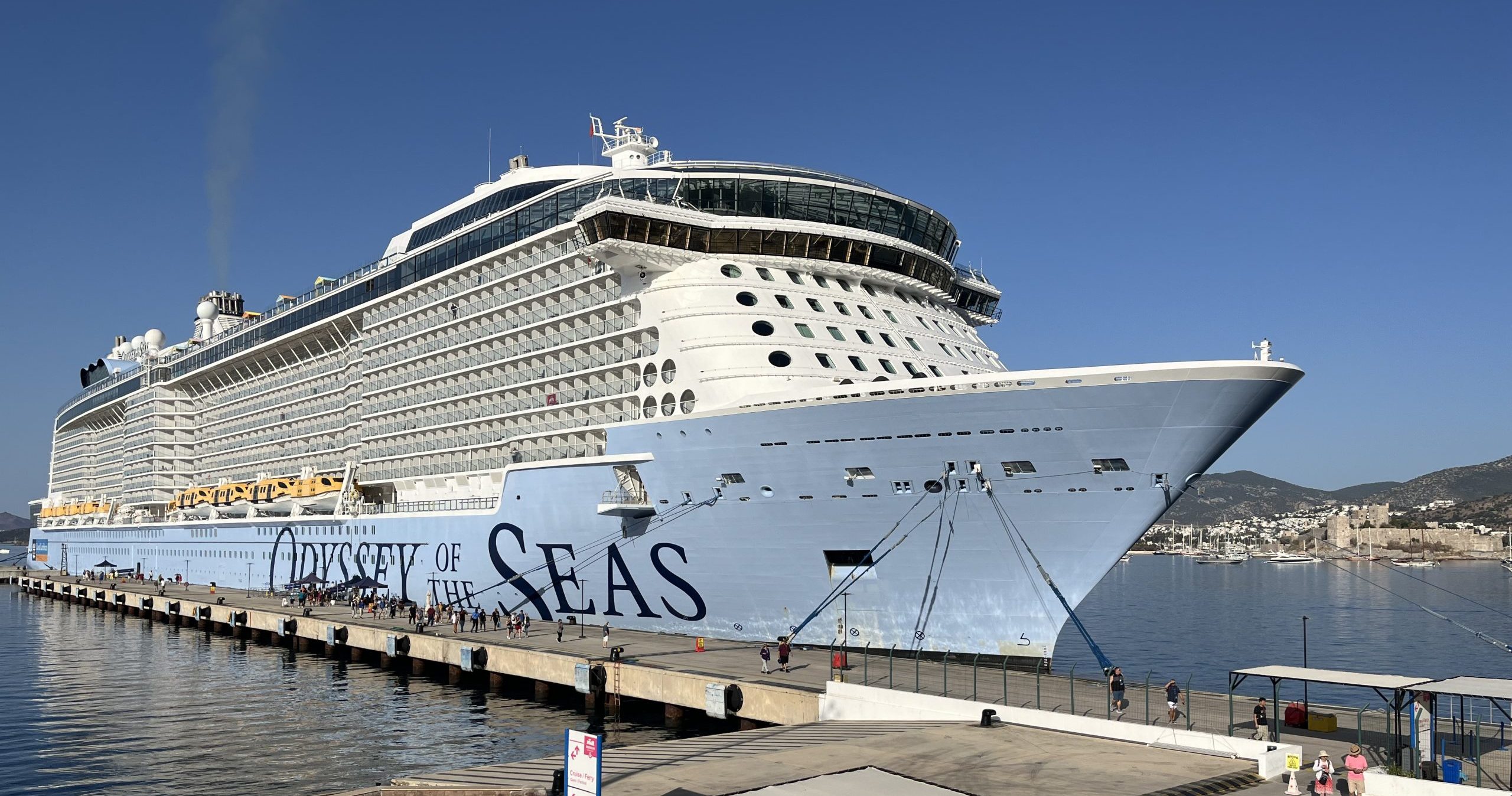 Bodrum Cruise Port, 2023 sezonunda toplam 101 gemi ve 102 bin 479 ...
