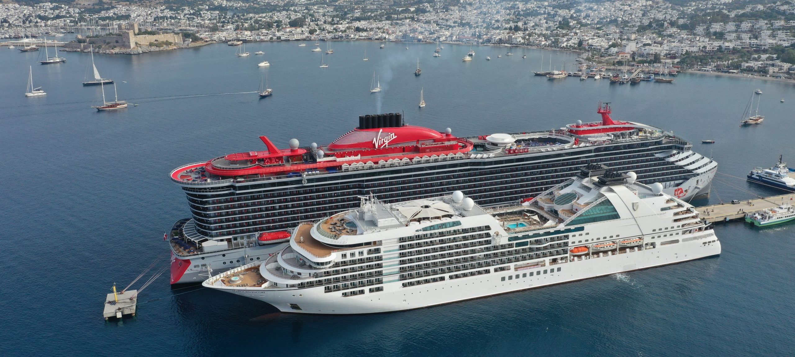 Bodrum Cruise Port, 2023 sezonunda toplam 101 gemi ve 102 bin 479 ...
