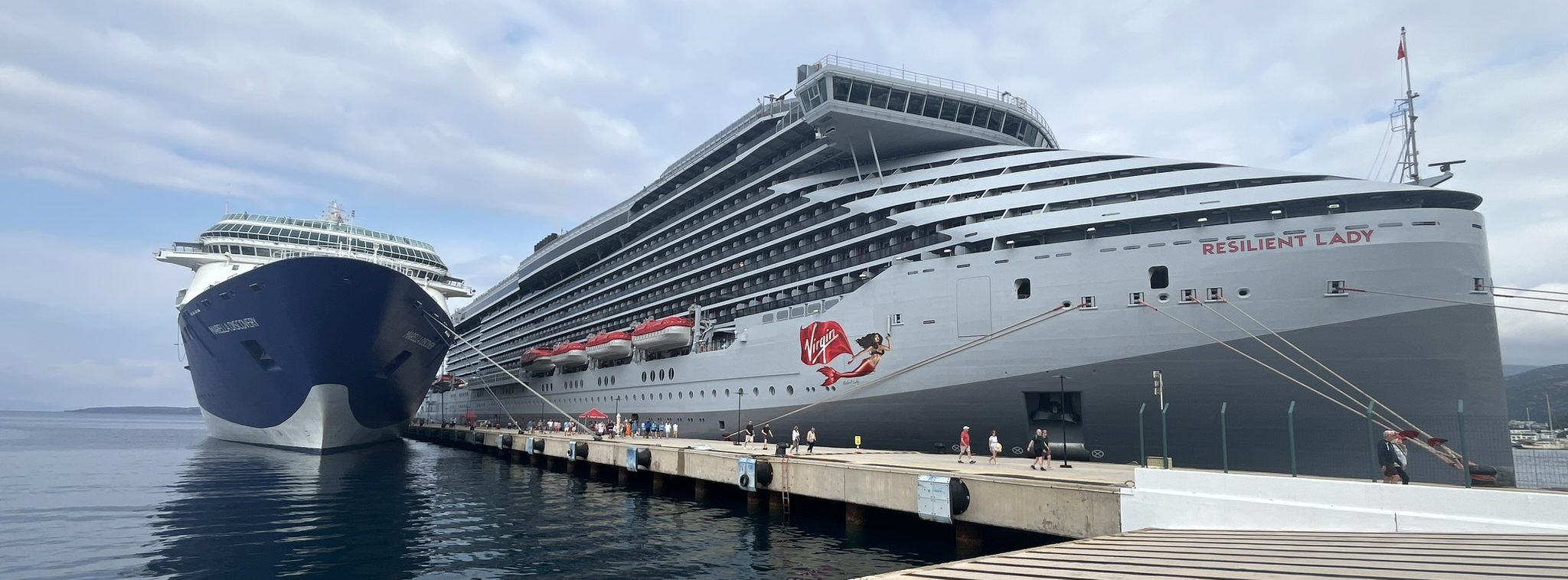 Bodrum Cruise Port aynı anda 2 gemi ağırladı, 30 çocuğa kruvaziyer ...